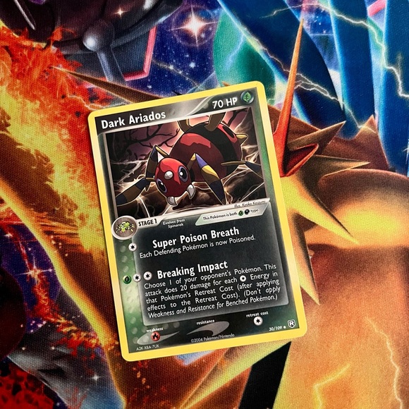 Pokemon | Other | Pokemon Dark Ariados Ex Team Rocket Returns Card ...